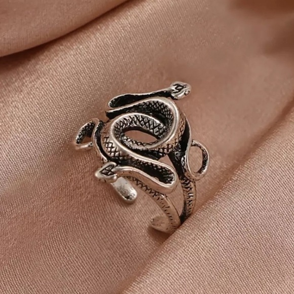 Jewelry | 33 Boho Adjustable Snake Statement Ring | Poshmark